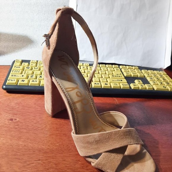 Sam Edelman | Shoes | New Sam Edelman Yancy Padded Insole Ankle Strap ...
